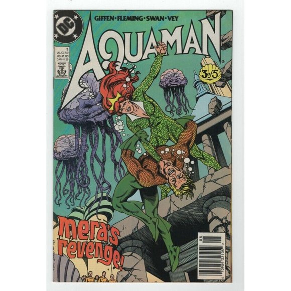 Unlisted | Other | Vintage Aquaman 3 Meras Revenge Keith Giffen Aug 989 ...